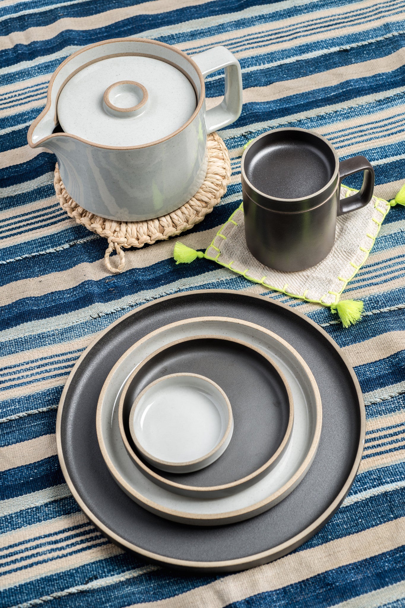 HASAMI Porcelain MUGS Gloss Blue NEW COLOR – CLC by Corey Lynn Calter